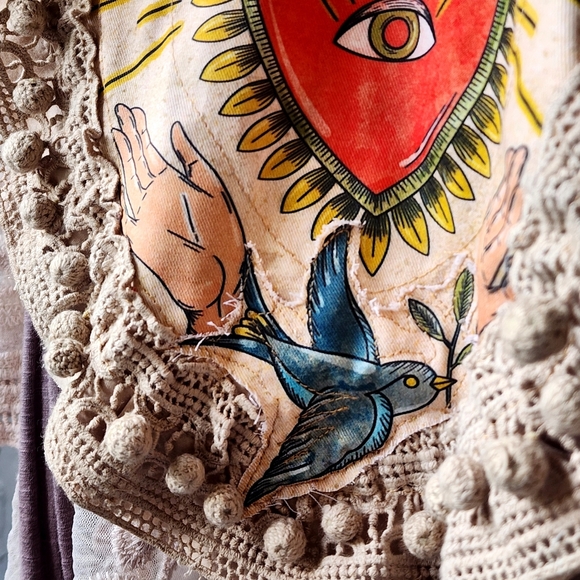 Ivana Ruzzo | Accessories | Anique Jabot Designer Upcycled Couture ...